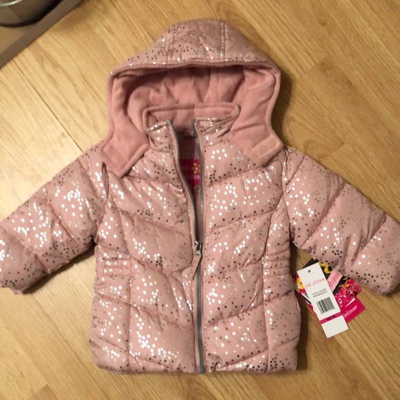 Pink Platinum | Jackets & Coats | New With Tags Toddler Girl Pink ...